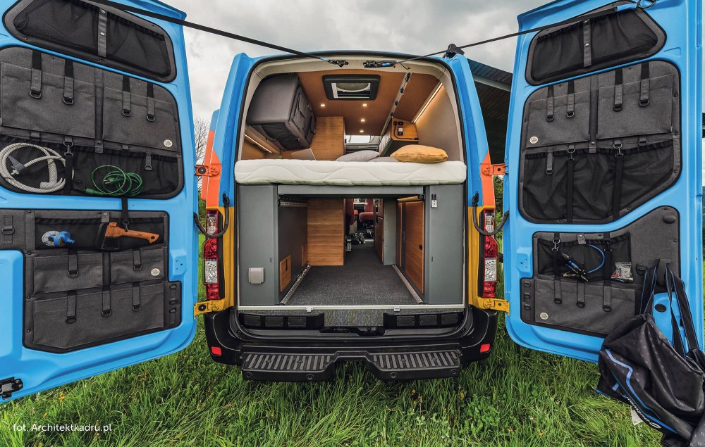 Moon Organizer Mercedes Sprinter 907 RAWD :: VejnyWood Shop